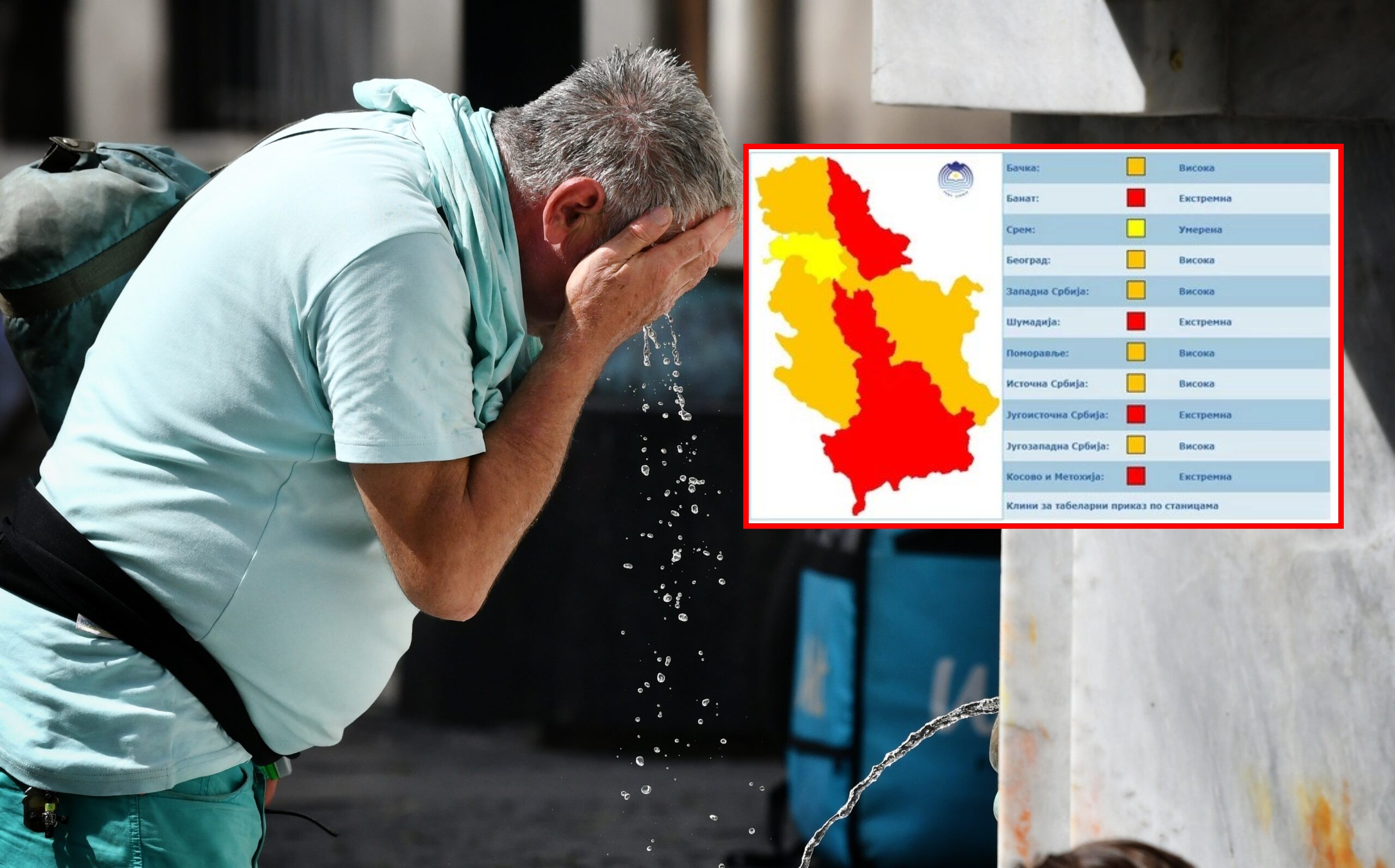 RHMZ: Opasnost od požara u ova 4 dela Srbije
