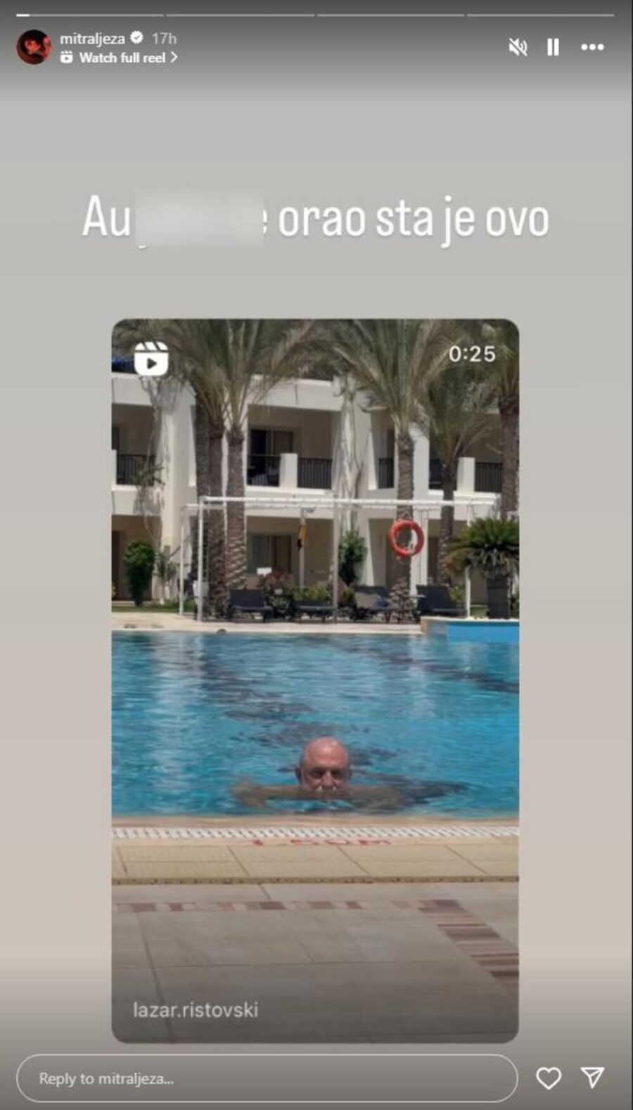 Hana Selimović o snimku Ristovskog: "Au, šta je ovo"