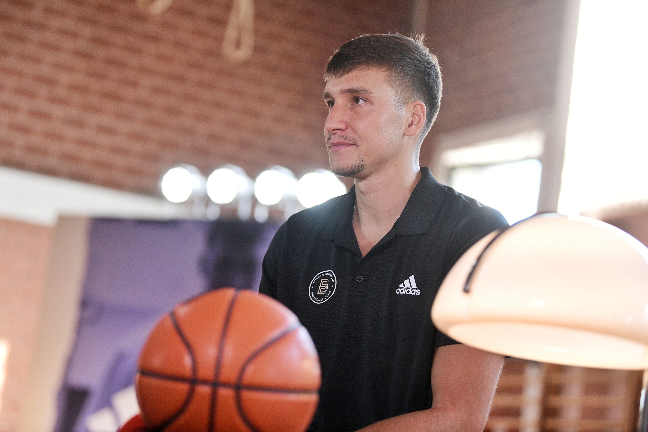 Bogdan Bogdanović kad je bio mali i prvi trening
