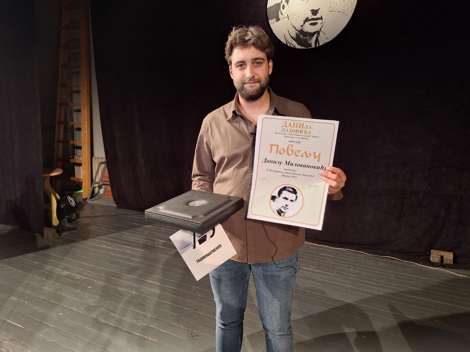 Završeni "Dani Danila Lazovića”, povelja Danilu Milovanoviću