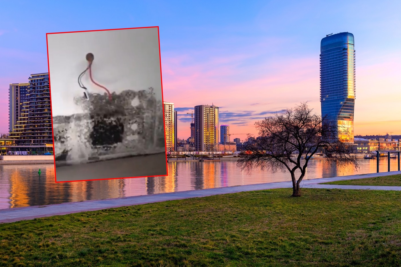 Snimak stana u Beogradu na vodi u kojem je buđ po celom zidu