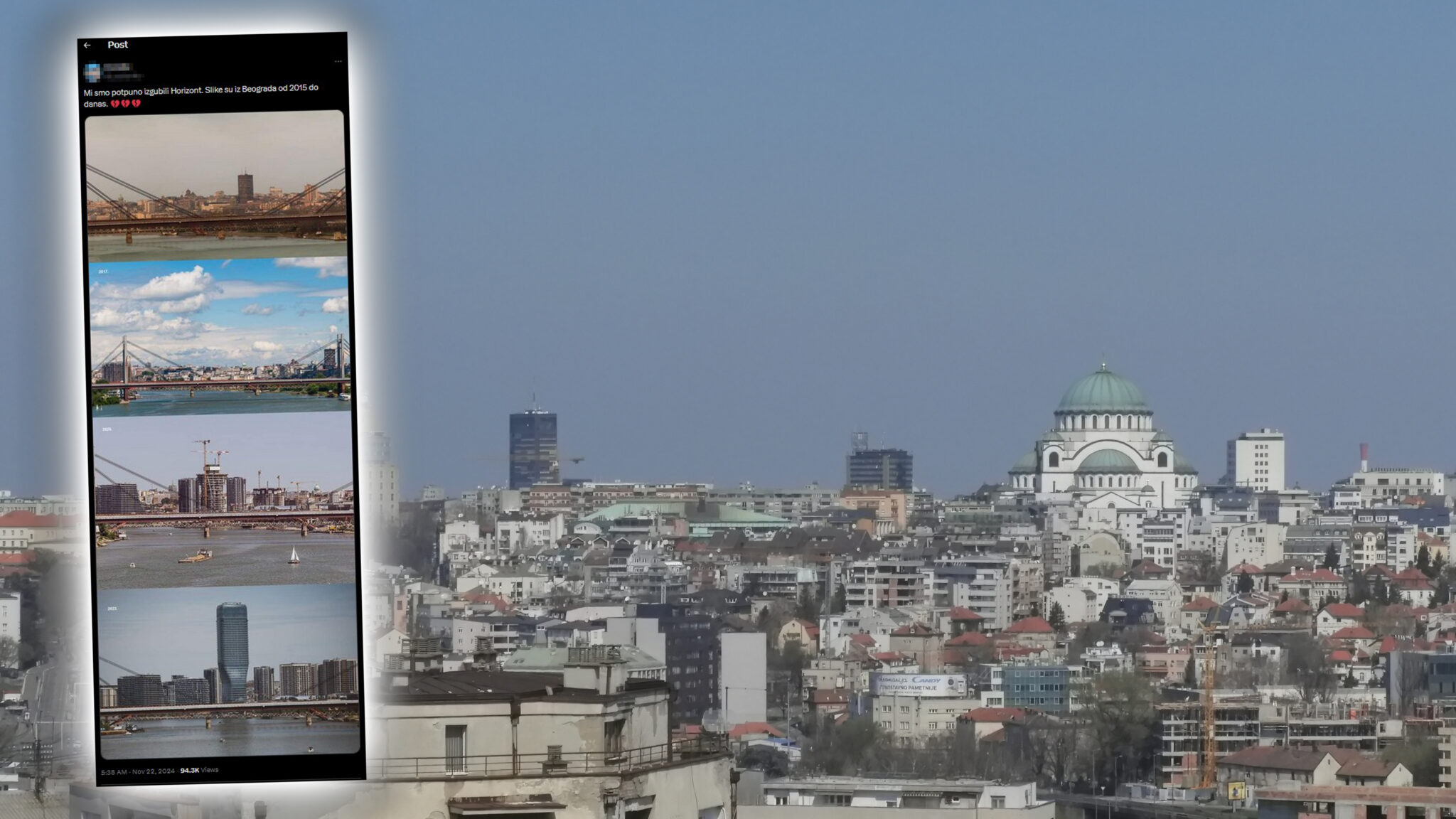 Slike Beograda od 2015. do danas su naša tužna realnost