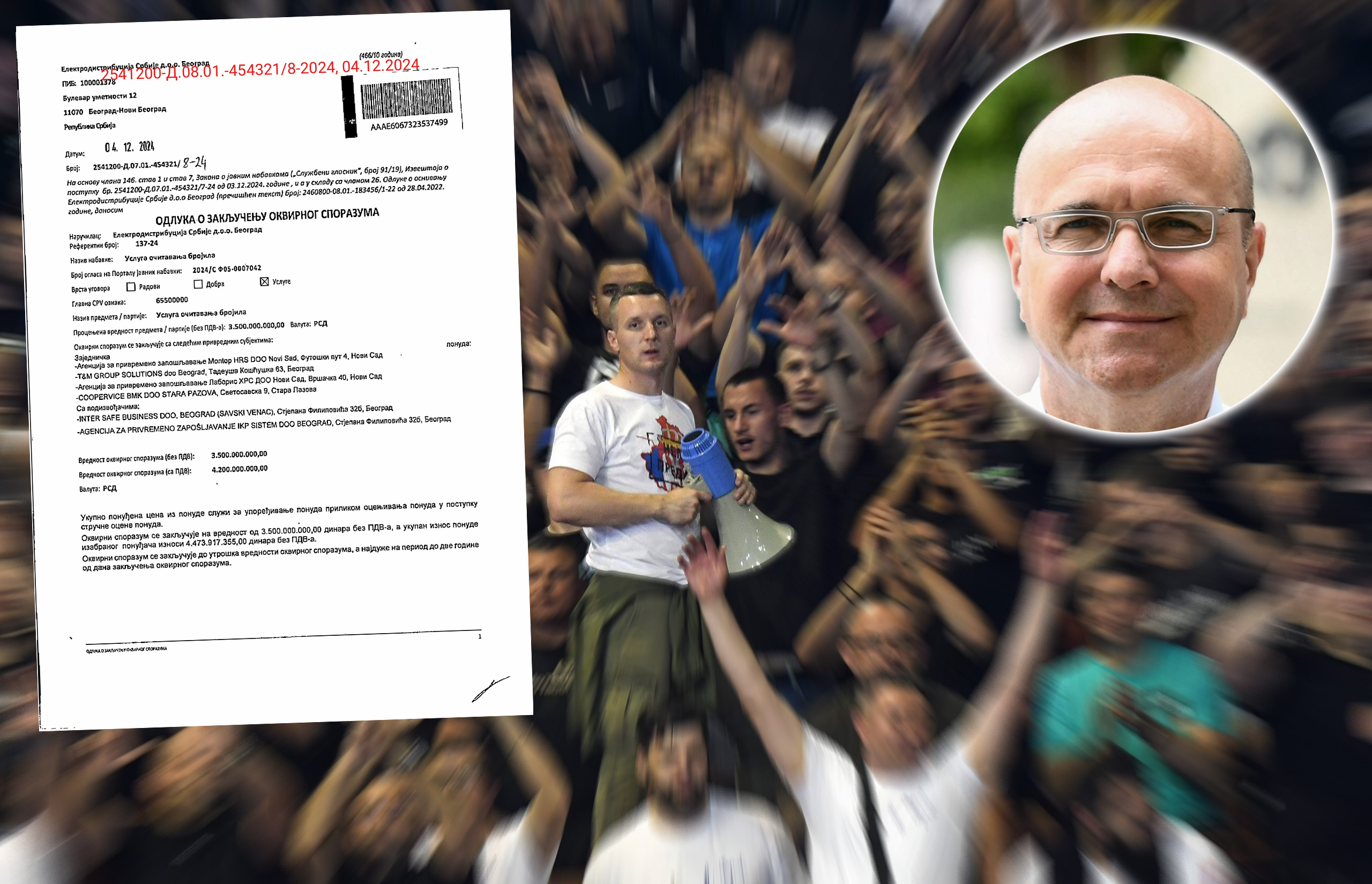 "Firma Montop Marka Bosanca Bosketa ponovo dobila tender za očitavanje ...