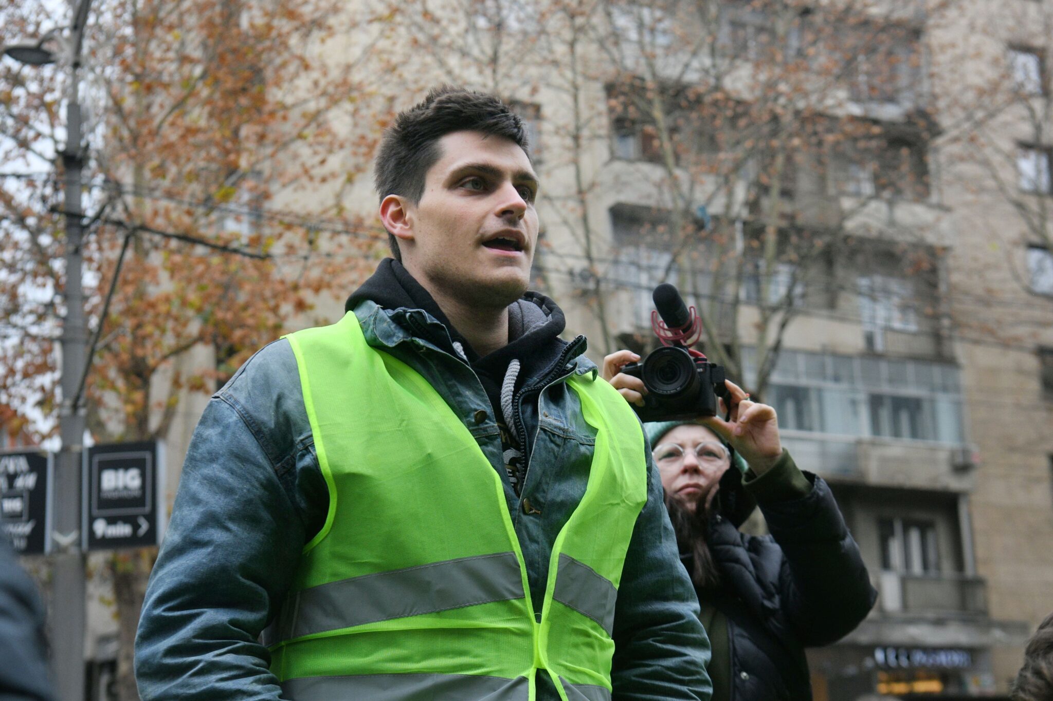 Heroj sa blokade kod Vuka bio je i danas na protestu