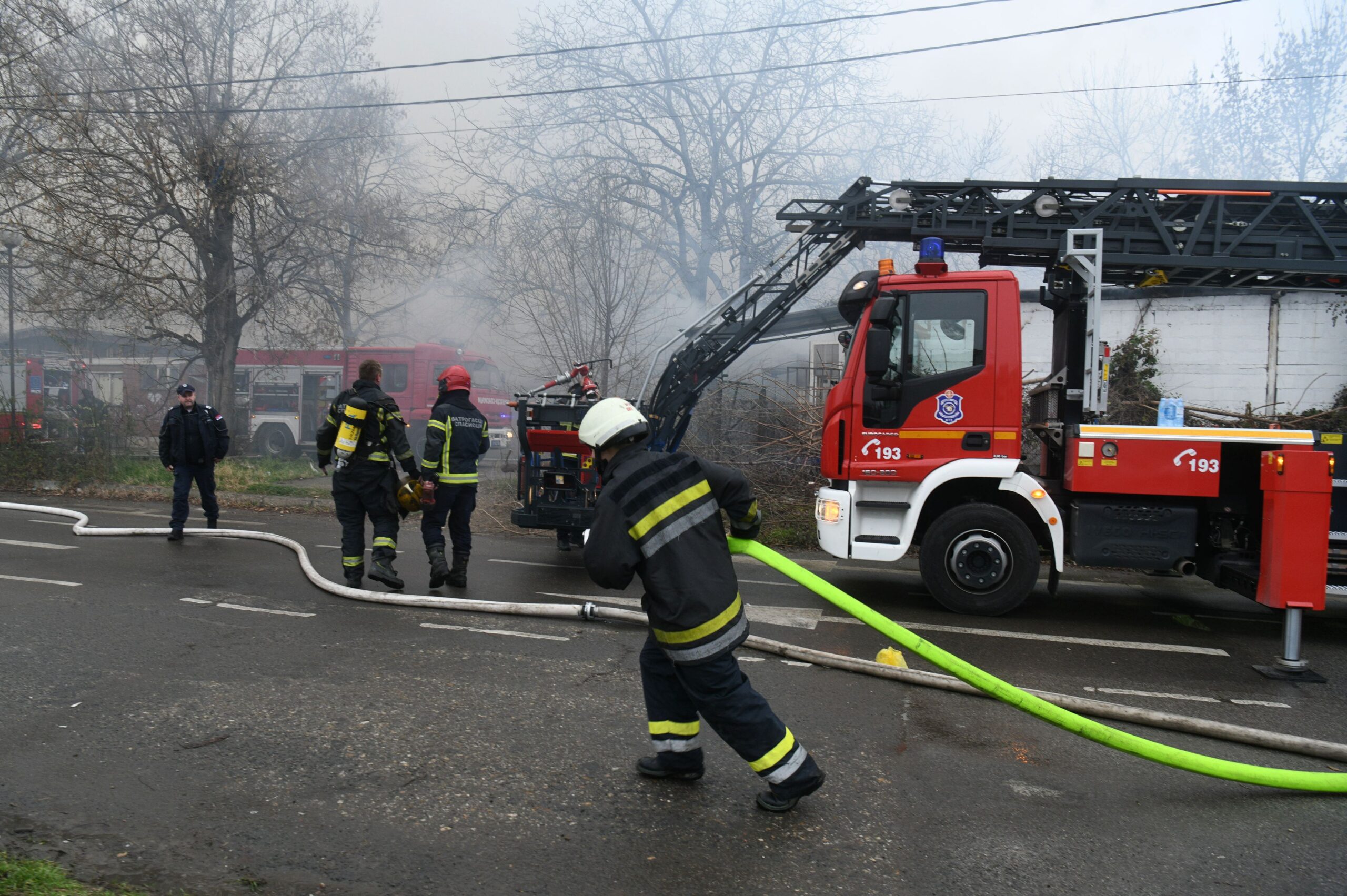 Uznemireni građani o požaru na Adi Ciganliji
