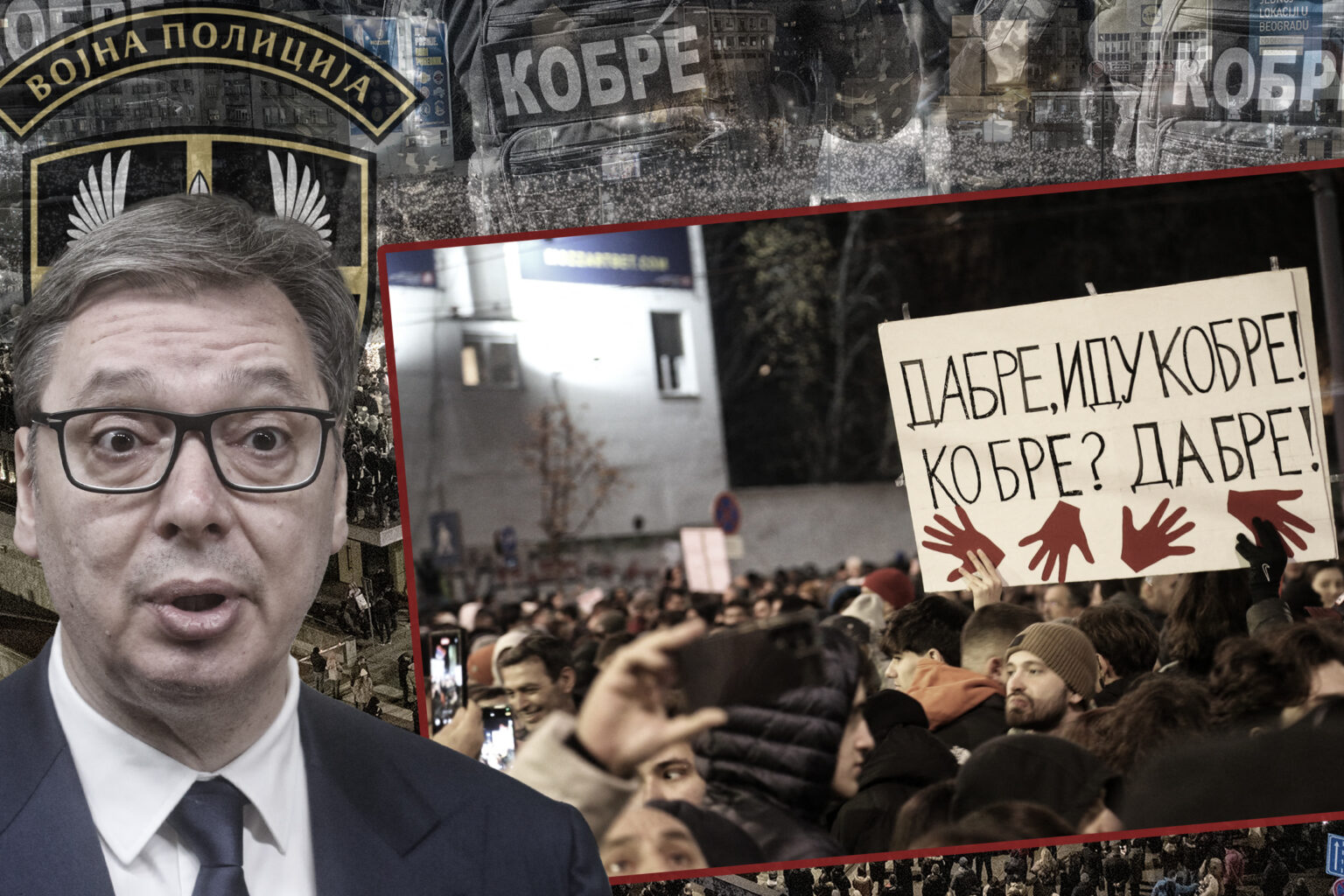 Ko su zapravo "Kobre" sa kojima bi Vučić da "razbacuje studente"