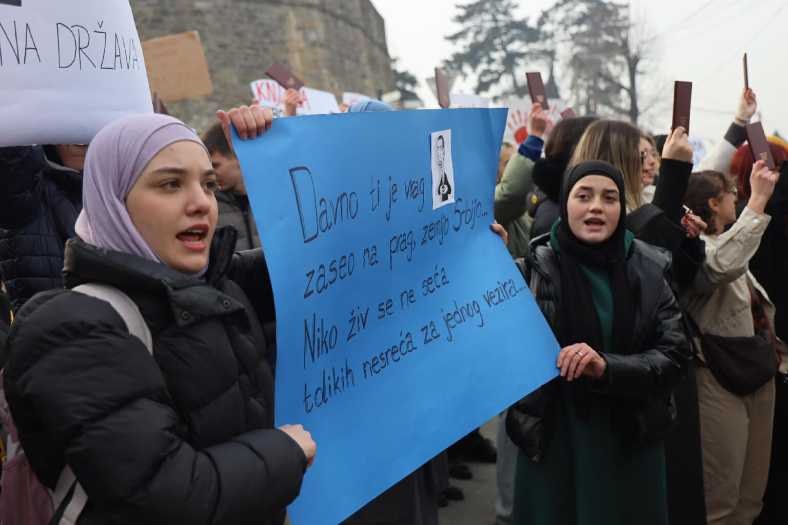 Najveći studentski protest u Novom Pazaru