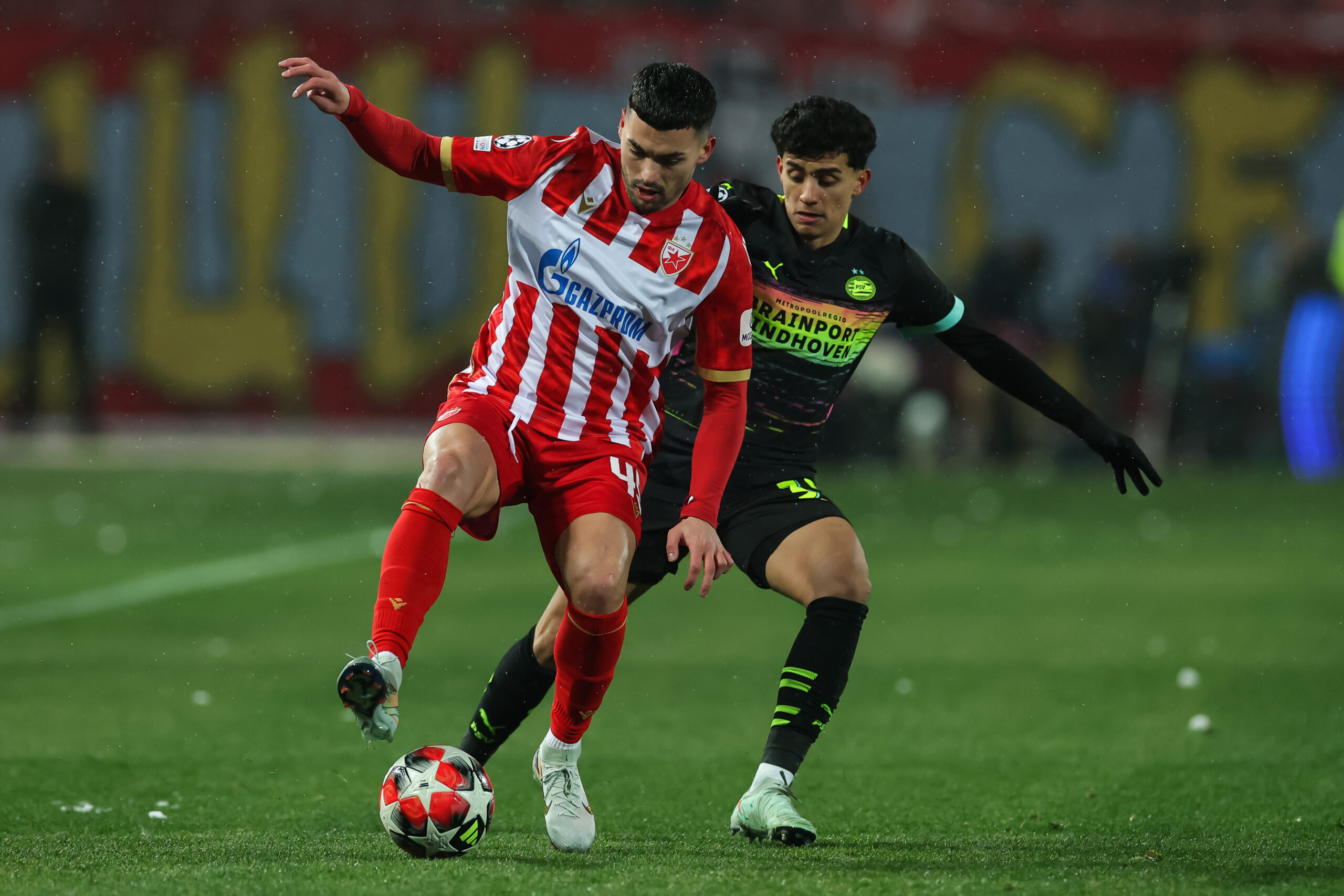 Crvena zvezda - PSV, Liga šampiona, rezultati, tabela