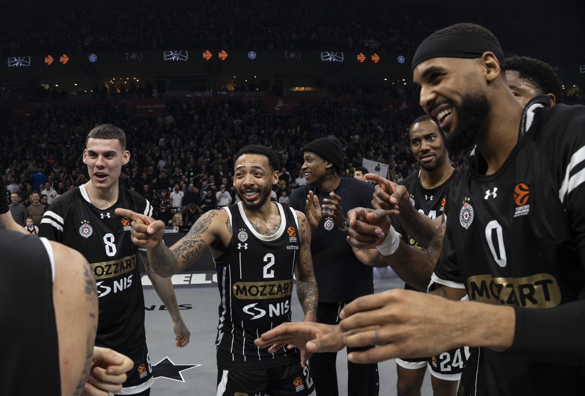 Navijači Partizana pomno gledaju ova tri meča: Da li će ući Top 10?