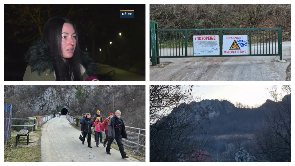 U klisuri Đetinje kod Užica uvedena zabrana kretanja!