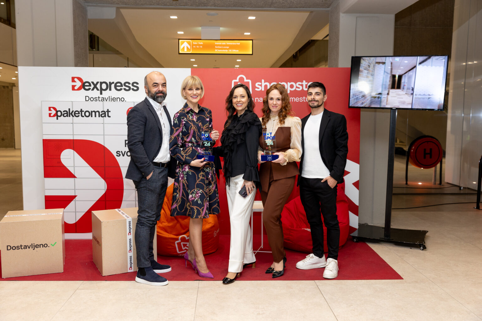 Dva priznanja za Shoppster na HotSpot nagradama