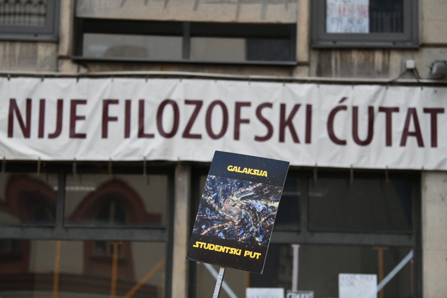 Studenti Filozofskog fakulteta u blokadi: Stvara se veštački narativ da studenti imaju ...