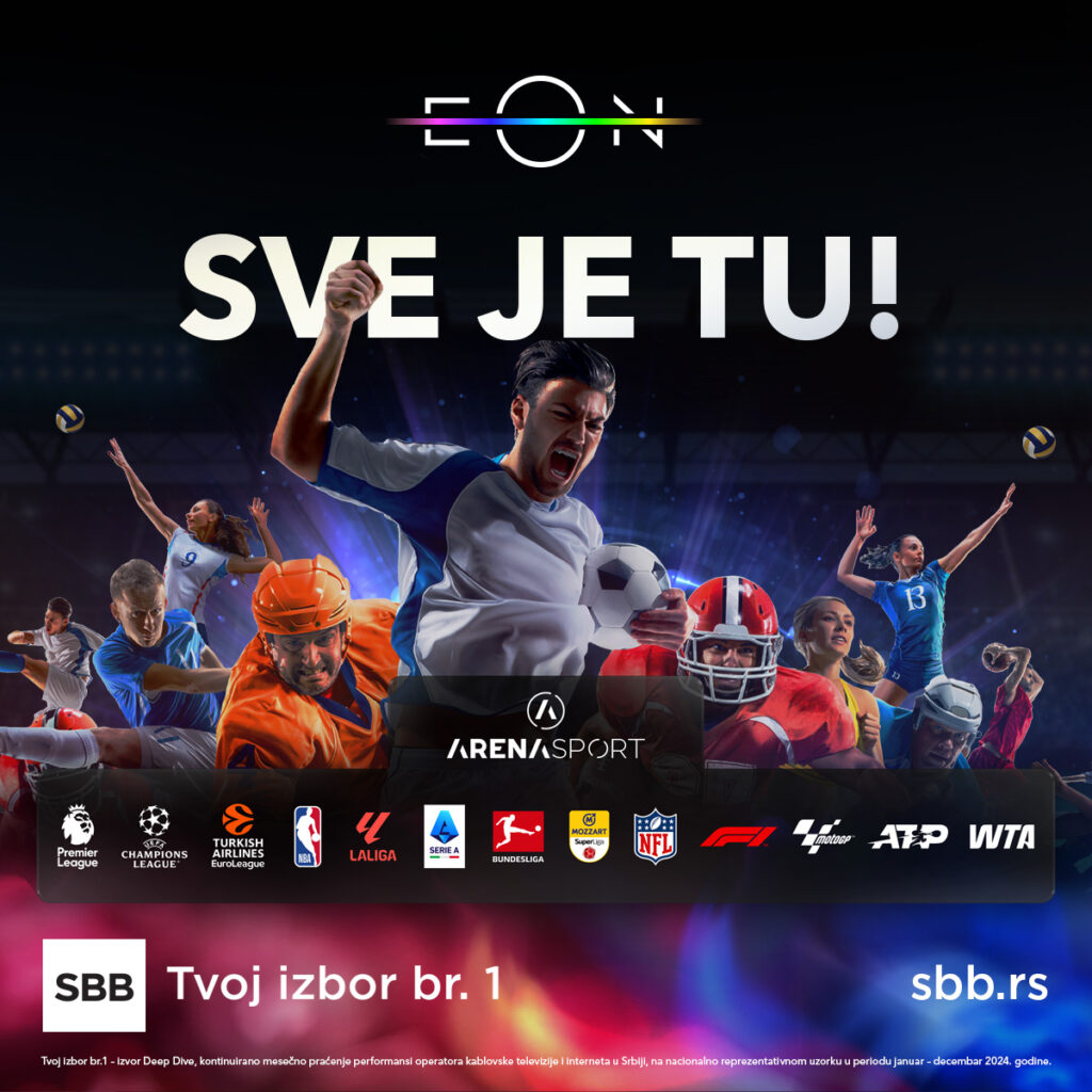 SBB zvanično postao deo e& i PPF Telecom Grupe: Sav TV sadržaj na vrhunskoj EON platformi!