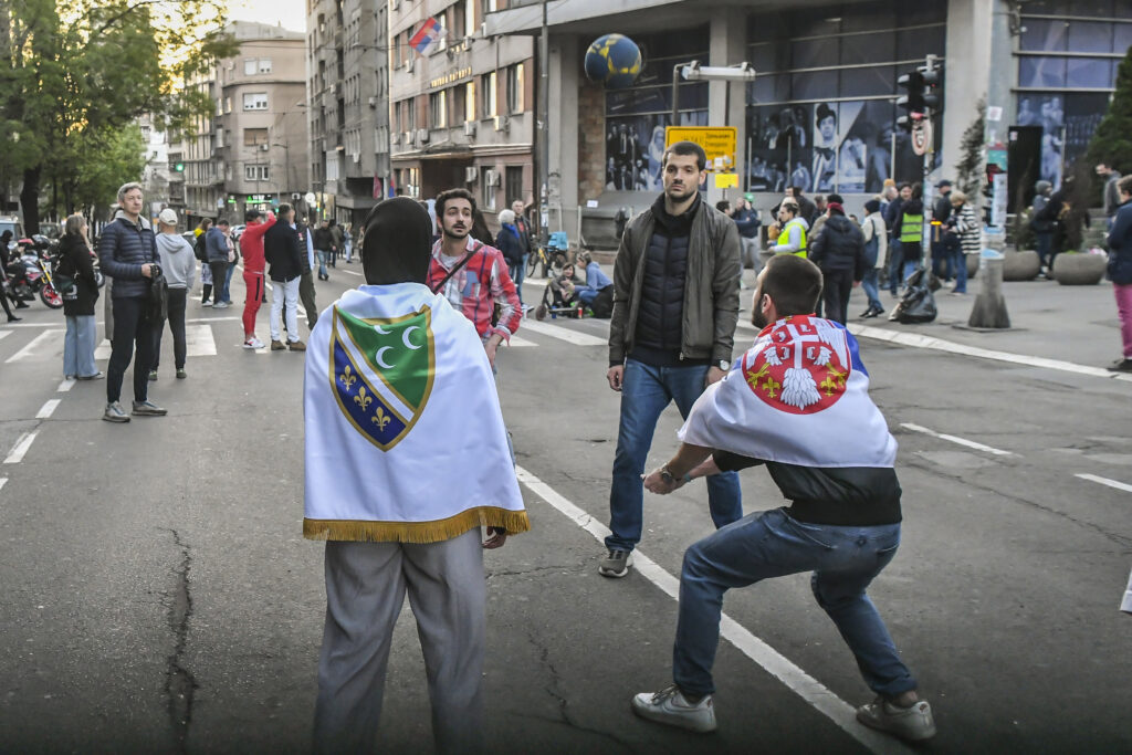 Studentska blokada RTS na Uskrs