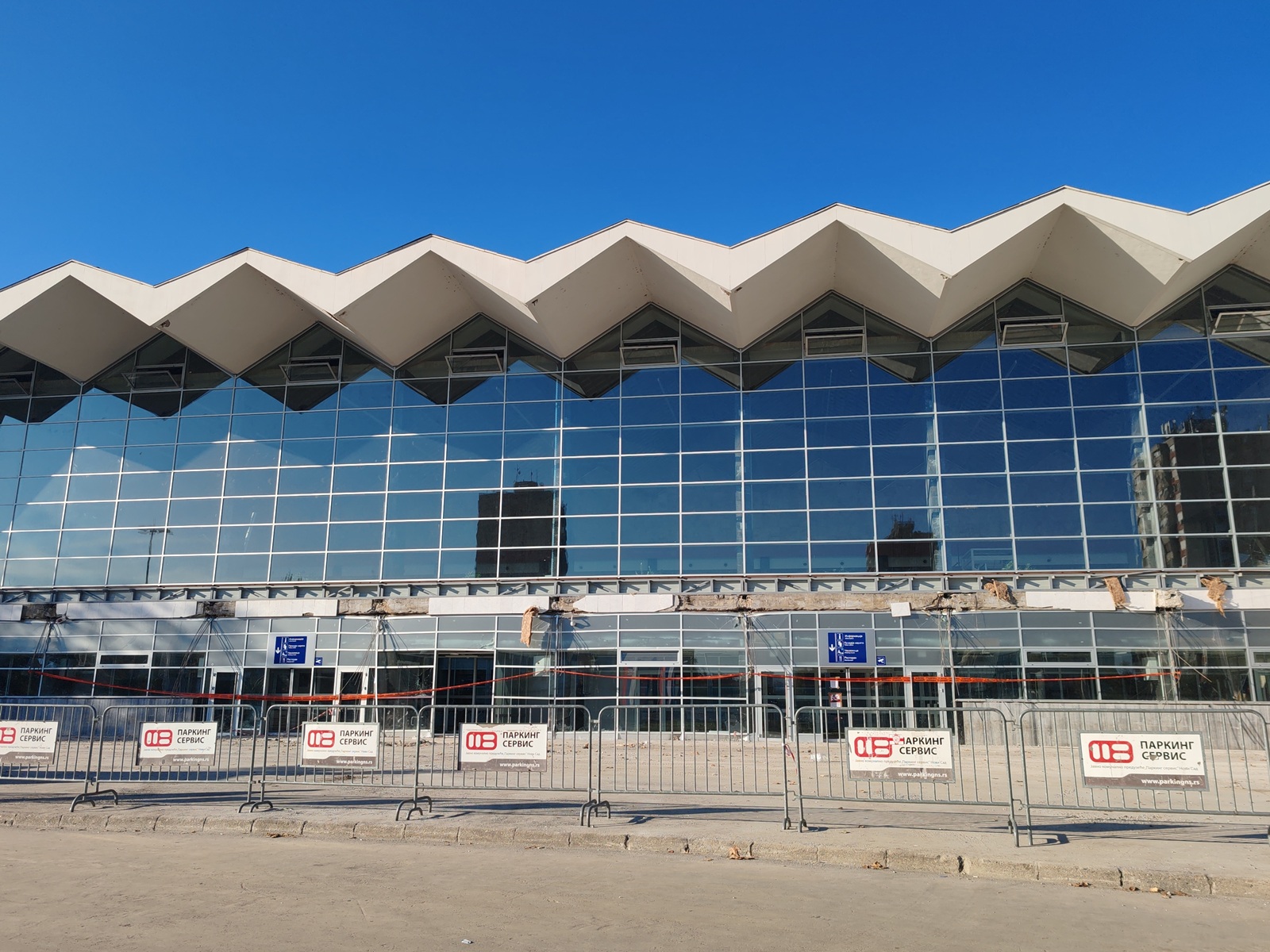 U toku provera statike dela Železničke stanice u Novom Sadu