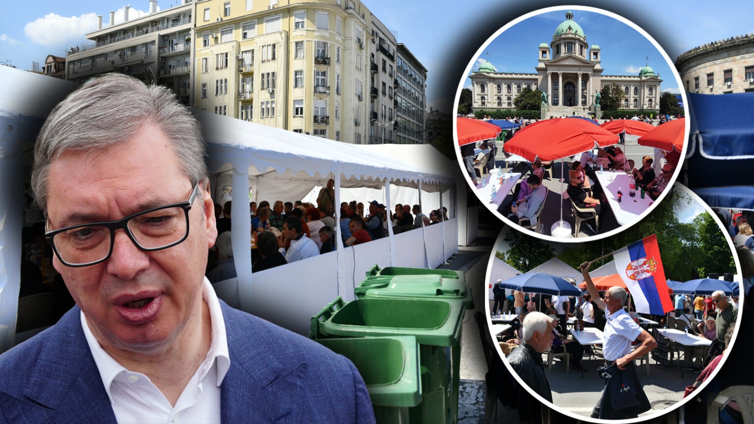 Demostatova analiza strukture pristalica SNS-a