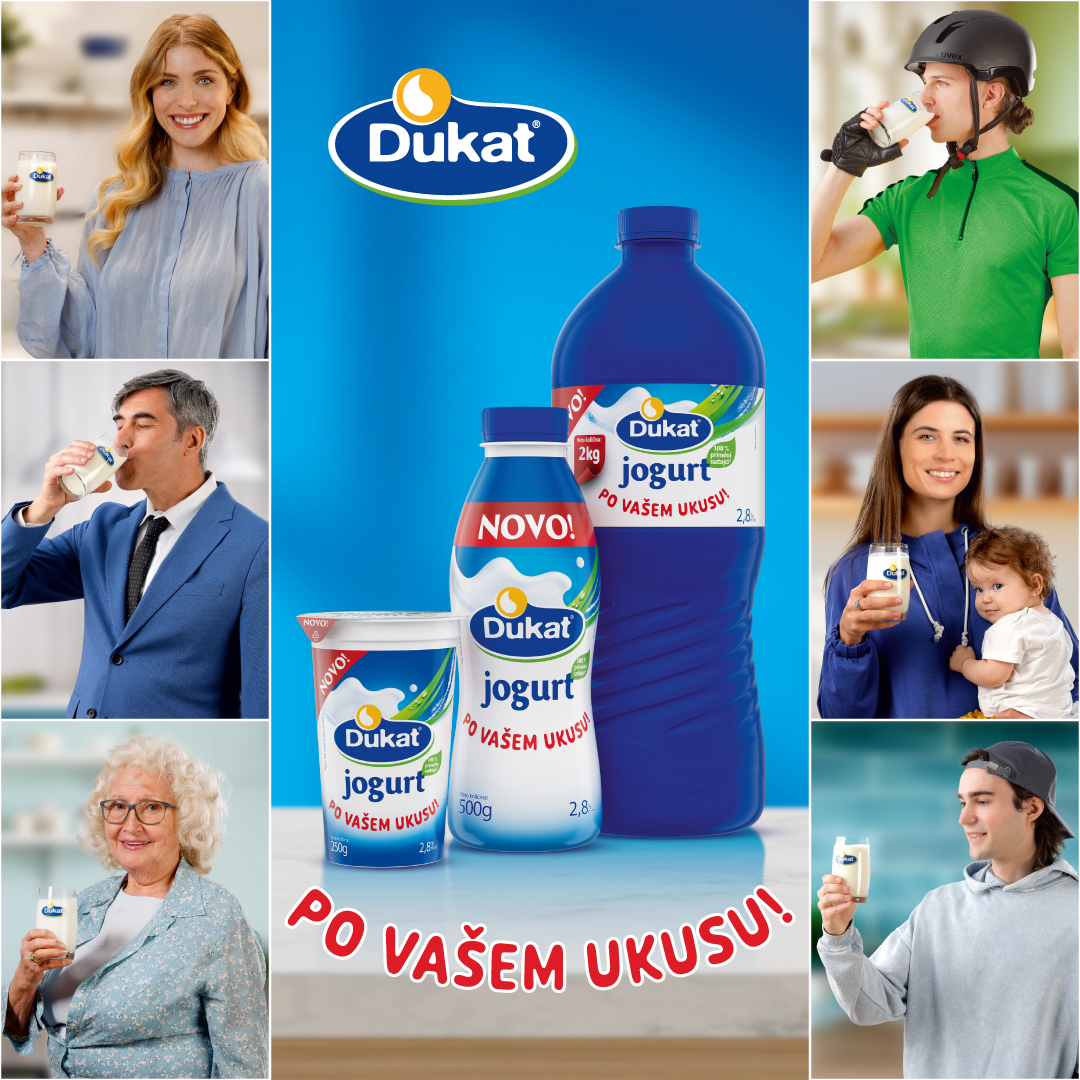 Novi Dukat jogurt - po vašem ukusu