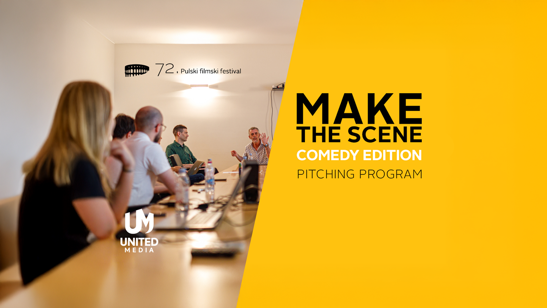 Poziv na pitching program Make the Scene – Comedy Edition