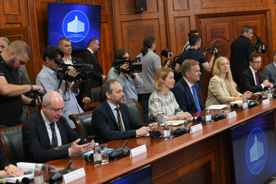 "Čula sam poziv studenata": Šta je sve rekla Kaja Kalas na konferenciji ...