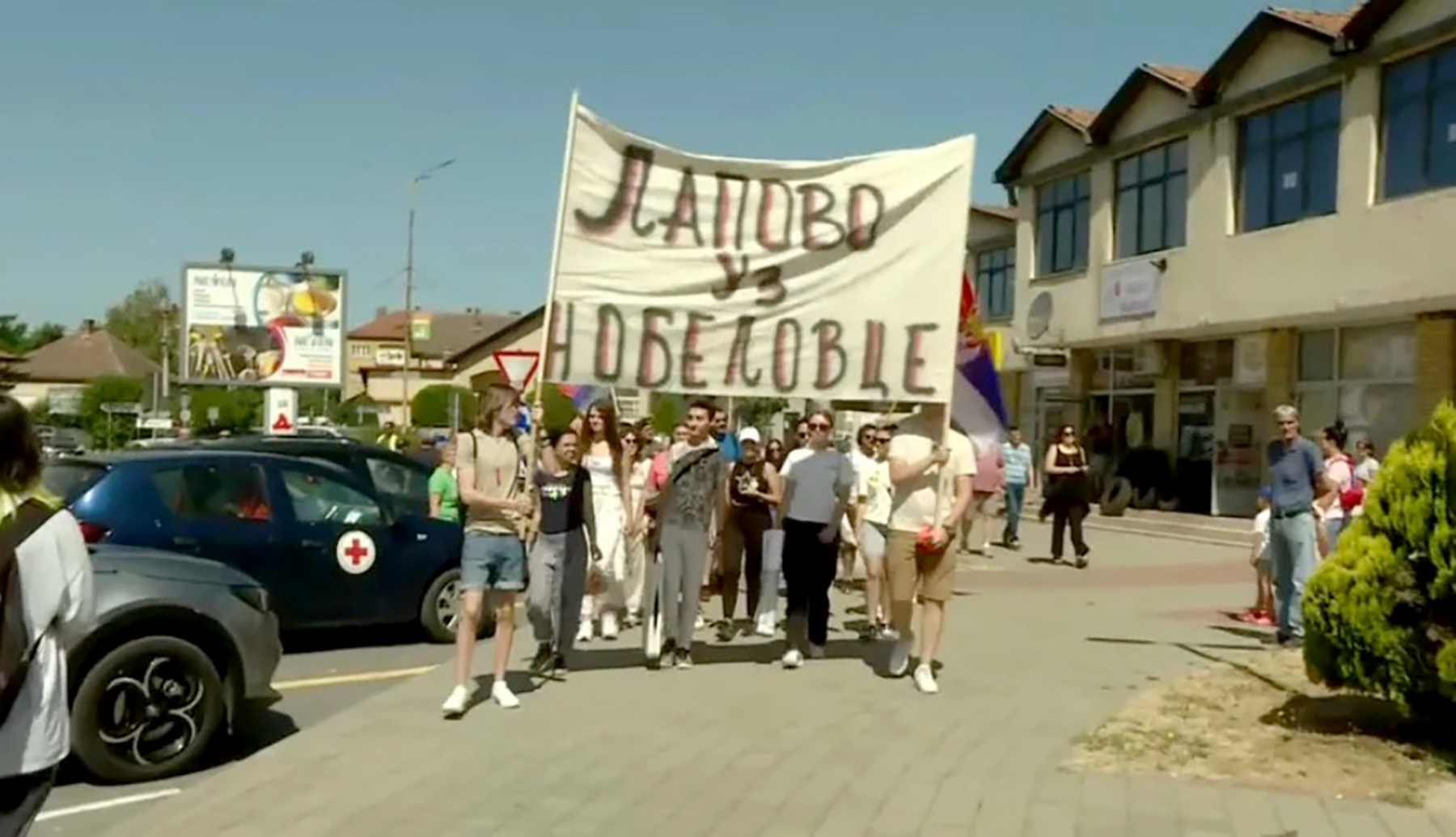 Održan najveći skup u istoriji Lapova, podška studentima i profesorima ...