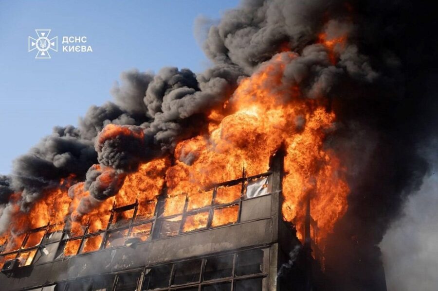 Ovako izgleda Kijev nakon jednog od najgorih ruskih napada