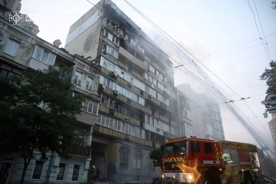Ovako izgleda Kijev nakon jednog od najgorih ruskih napada
