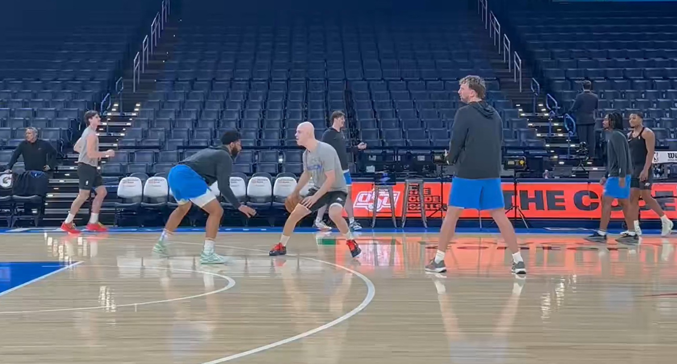 VIDEO Nikola Topić na treningu Oklahome, snimak oduševio svet